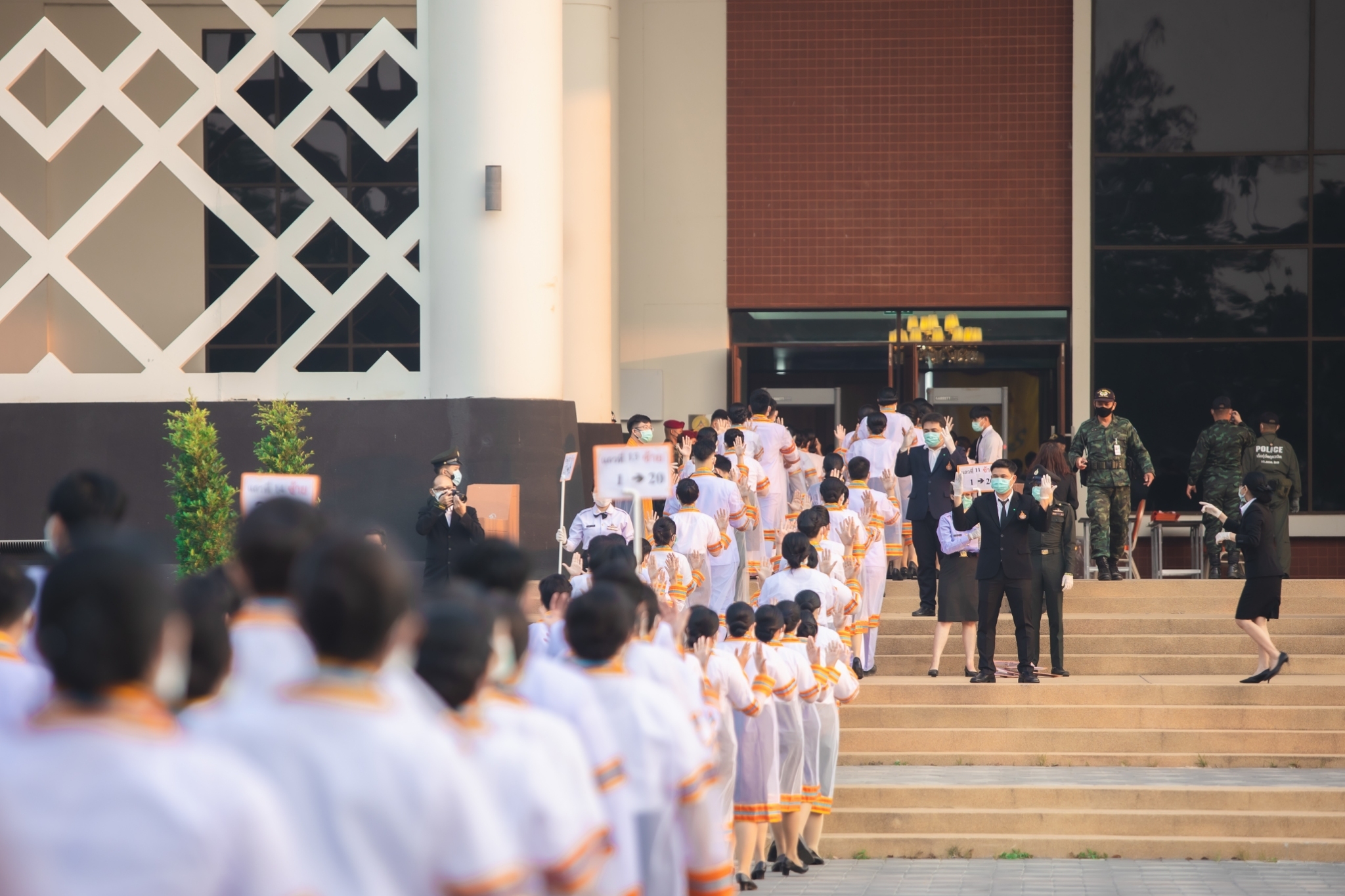 RMUTI rehearses for the 2562 Royal Graduation Ceremony – Rajamangala ...