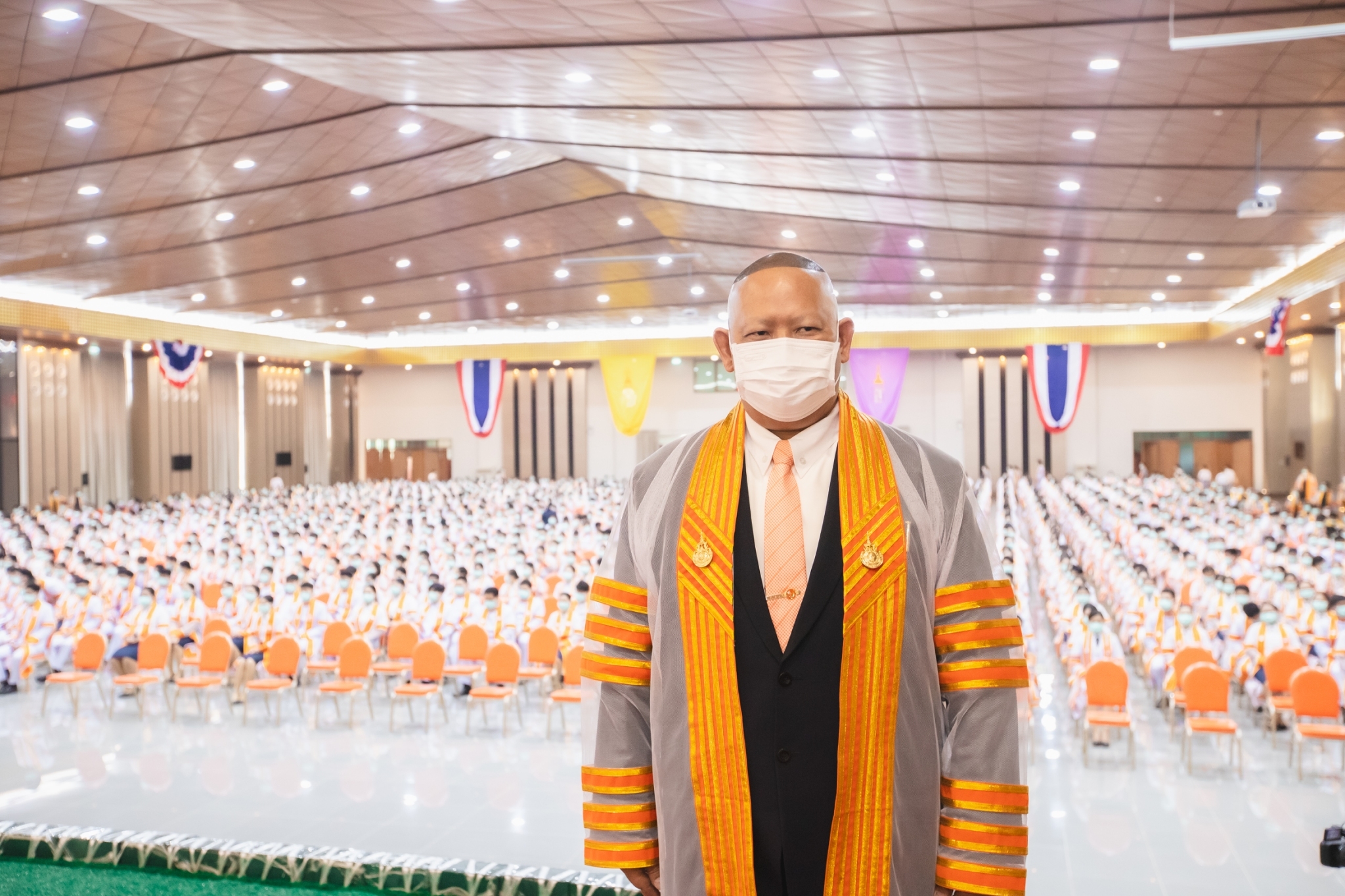RMUTI rehearses for the 2562 Royal Graduation Ceremony – Rajamangala ...