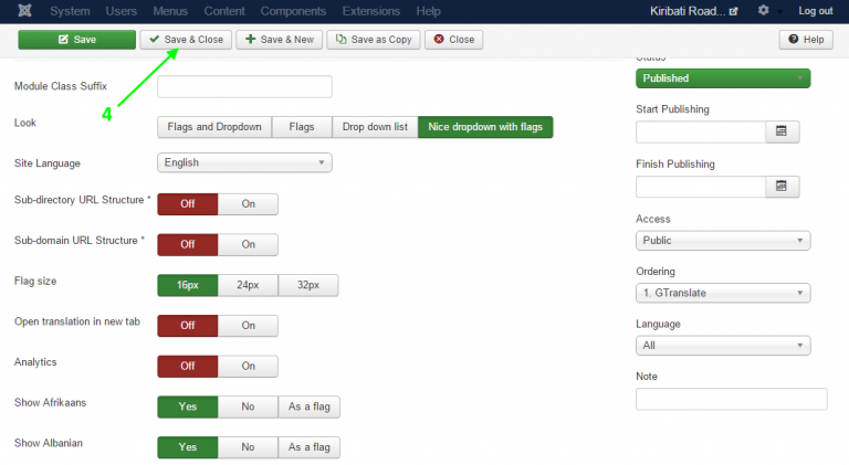 Joomla Module Documentation – RMUTI ONE